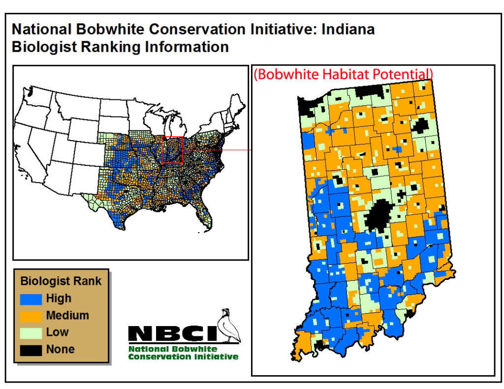 State Habitat Potential Maps – National Bobwhite & Grassland Initiative