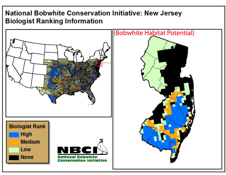 State Habitat Potential Maps – National Bobwhite & Grassland Initiative