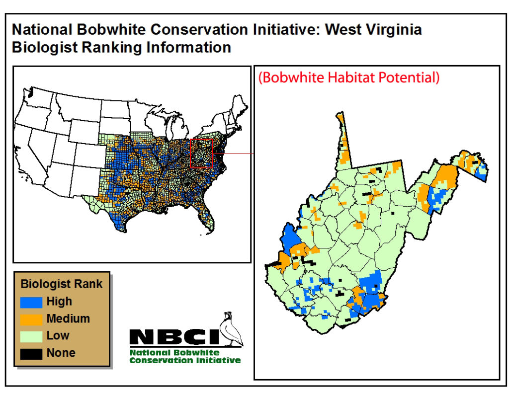 State Habitat Potential Maps – National Bobwhite & Grassland Initiative